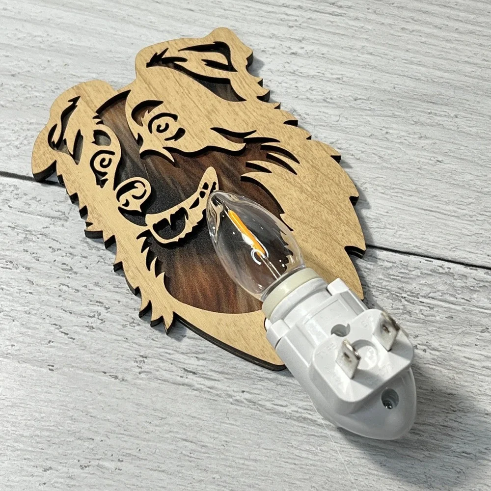 Bone and Bloom | Other | Australian Shepherd Handmade Night Light Led ...